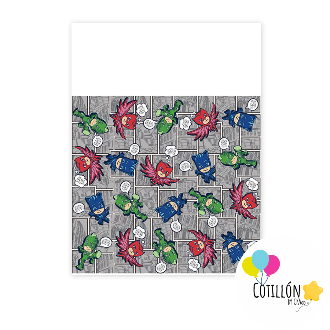 Mantel PJ Mask – Cotillon La Estrella